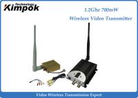 China 1400m Long Distance AV Wireless Transmitter / Video Transmission Equipment 8CHs for sale