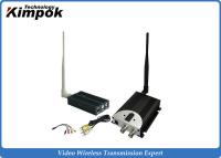 China 1.2GHz 3000M Long Distance Analog CCTV Wireless Transmitter With 8 Channels for sale