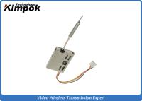 China Professional UAV Video Transmitter , Mini FPV AV Wireless Transmitter With 400m Distance for sale