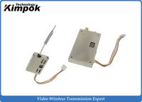 China Professional UAV Video Transmitter , Mini FPV AV Wireless Transmitter With 400m Distance for sale