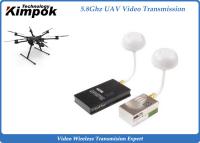 China 5.8Ghz AV Wireless Video Transmitter and Receiver , 9CH FPV Video Link for sale