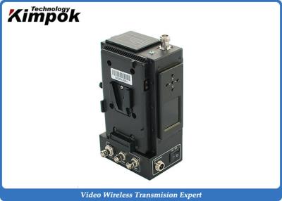 China 1080P HD COFDM Wireless Video Transmitter 8K Carrier 300-4400MHz Broardcast AV Sender for sale