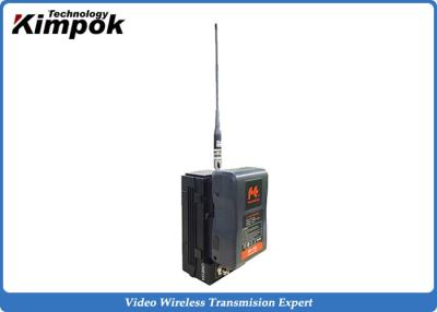 China Military Man-pack COFDM Wireless Transmitter H.264 Digital Mobile Video Sender for sale