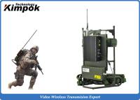 China Military Backpack Digital Video Transmitter 5~8W Microwave Transmission Equipment for sale