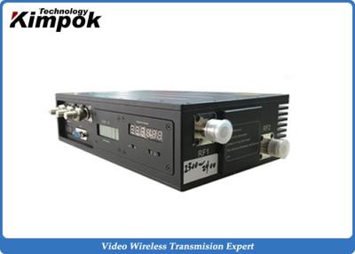 China 10W RF Long Range COFDM Wireless Transmitter Multi-function Manpack Video Link for sale