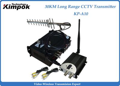 China 10~30KM Long Range Video Transmitter 1.2Ghz Wireless Image Sender 4 Channels for sale