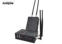 China Uplink and downlink COFDM Video Transmitter 2W RF Power Ethernet Radios 30-50km on UAV for sale