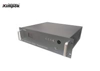 China Powerful Vehicle HD Wireless Transmitter , COFDM Audio Video Transmitter 300-4400Mhz for sale