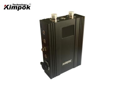 China Live Broadcasting COFDM HD Video Transmitter 1080P Long Range Wireless Transmitter 1-8W Adjustable for sale