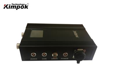 China 100km LOS COFDM Microwave Transmitter Full HD Drone Wireless Video Link for sale