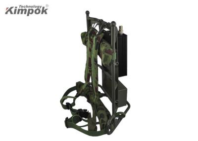 China Long Range HD Wireless Video Transmitter Manpack 5km NLOS AES Encryption for sale
