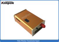 China Mini 7000mW Wireless Video Transmitter and Receiver 100km LOS for UAV / FPV / Drones for sale