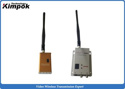 China Mini 7000mW Wireless Video Transmitter and Receiver 100km LOS for UAV / FPV / Drones for sale
