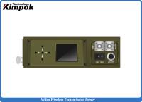 China NLOS COFDM Broadcast AV Sender 2W - 5W Adjustable Digital Video Transmitter with Encryption for sale