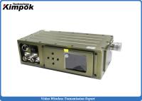 China 300-900mHz Mobile COFDM Wireless Transmitter , 5000mW USV Long Range Video Transmission for sale