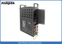 China Mobile Command Vehicle Wireless Video Transmitter AES Encryption with Portable Monitor Receiver for sale