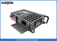 China Mobile Command Vehicle Wireless Video Transmitter AES Encryption with Portable Monitor Receiver for sale