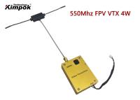 China 500Mhz UAV Video Link 4W 40km Drone Wireless Video Transmission 12V DC for sale