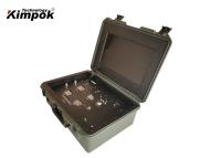 China Monitoring Ground Control  Station 4 Channels HD COFDM NLOS Wireless Receiver for sale