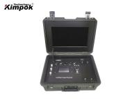 China Portable Wireless COFDM Receiver with 17 Inch LCD Monitor Video Audio Communication for sale