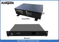 China Military Level COFDM Video Transmitter 20W Long Range Audio Video Transmission System with Encryption for sale