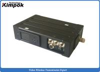 China Military Level COFDM Video Transmitter 20W Long Range Audio Video Transmission System with Encryption for sale