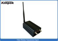 China 1200Mhz Analog Wireless Video Transmitter 2000mW Security Long Range Video Sender 8 Channels for sale