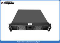 China 100km HD Wireless Transmitter with Video and Data Transmission , RS232 / RS485 Control for sale