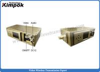 China SD COFDM Video Transmitter and Receiver Analog Long Range Wireless CCTV Transmission 5W RF for sale