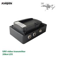 China KP-HDT1W 1W HD Drone Video Transmitter with AES 256 Encryption 160-860MHz Frequency Range 20km Range for sale