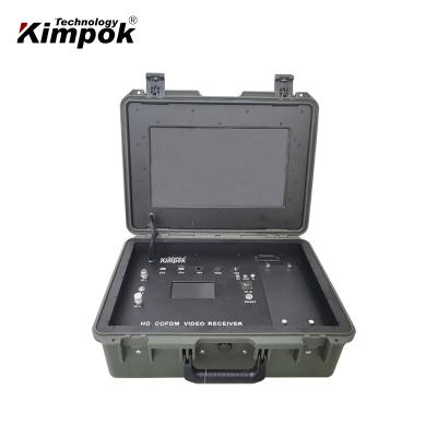 China KP-DRB01H HD Wireless Video Receiver 300-4400MHz with 1TB SSD and 17-inch LCD Screen for Security Surveillance for sale