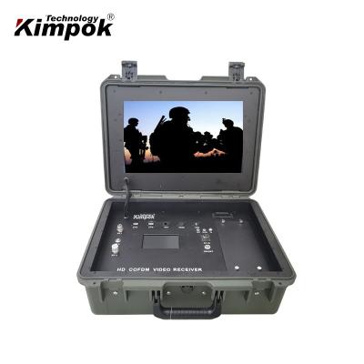 China Professional 17-inch Wireless Video Receiver with 1TB SSD Storage and -105dBm RF Input for Security Surveillance for sale