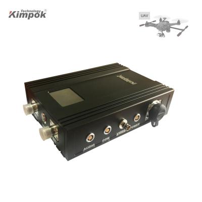 China 5W COFDM UAV Video Transmitter 1080P HD with 40W Power Consumption and 64QAM Modulation for Long Range Drone Transmission for sale