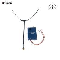 China 20km Range 2W FPV Video Transmitter Receiver System 300MHz-1GHz 8 Channels for Drone Applications for sale