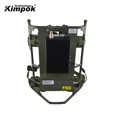 China Lightweight and Durable Backpack Long Range COFDM HD Wireless Video Transmitter 20 Watt with Battery for sale