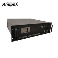 China Long Range Wireless Video Audio Transmission and QPSK Constellation 100 Watt COFDM Transmitter for Vehicle/Maritime for sale