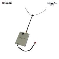 China High Sensitivity 8 Channel 500Mhz Video Receiver 40km Long Range Wireless Video Link for Drone Transmission for sale