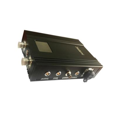 China 1080P HD COFDM Wireless Video Transmitter and Receiver System 300-900MHz with 64QAM Constellation and 40W Power for sale