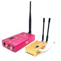 China 1.2GHz 8W Drone Video Transmitter with 40km Range and 8 Channels for FPV Systems for sale