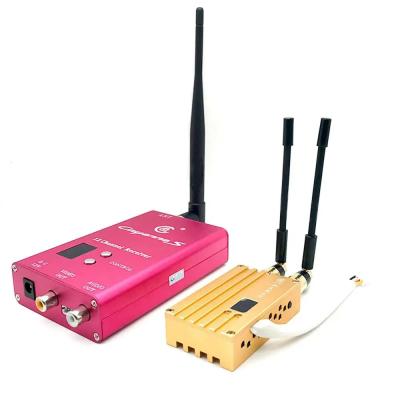 China 1.2GHz 8W Drone Video Transmitter with 40km Range and 8 Channels for FPV Systems for sale
