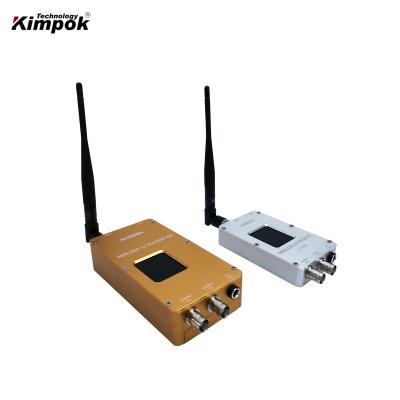 China 5W Full Power 8 Channels Long Range Wireless Video Transmitter and Receiver for UAV at 1.2Ghz in 150*65*30mm Size for sale