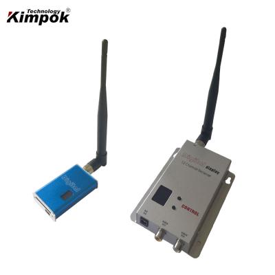 China 1.5GHz 5W Mini FPV Video Transmitter 63×38×13mm 12-Channel Wireless AV Sender for Drones for sale