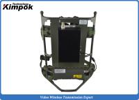 China Dustproof Manpack COFDM Video Transmitter , Mobile Video Transmission System  for Soliders for sale