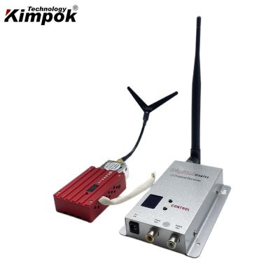 China 1.2Ghz 8W Wireless Video Transmitter and Receiver FPV VTX VRX for Drone Image Sender for sale
