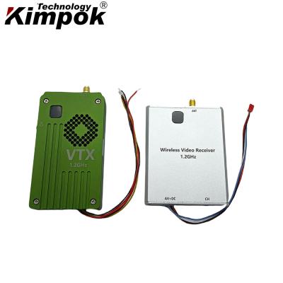 China 1.2Ghz 8W UAV Video Transmitter Receiver Image Sender with 8 Channels for Drone Transmission for sale
