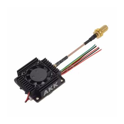 China AKK Ultra Long Range FPV VTX 3W 20km Transmission 4.9G 5.8G 80CHs with Cooling Fan for sale