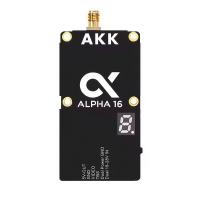 China AKK Alpha 16 VTX 4.9G 5.8G 25mW/1W/3W/5W/8W/16W 96CH Video Transmitter Supportable Smart Audio for sale