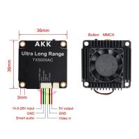 China AKK TX5000AC 5W FPV VTX 5.8G 5000mW Drone Video Transmitter 4.9G-6G 96CH for sale