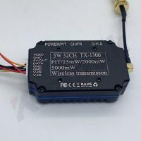 China 5W High-Power 1.3GHz VTX 32CH 24.5g Ultra-Light FPV Transmitter for sale