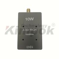 China 3.3GHz 10W FPV VTX Video Transmitter 16CH 40km Ultra Long Range for sale